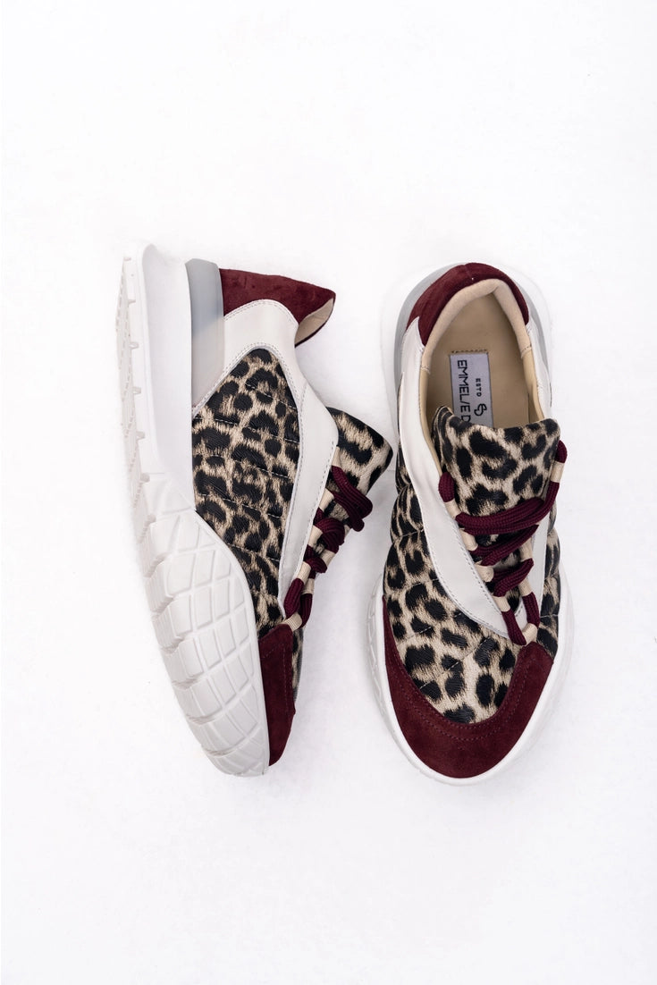 Chunky print trainers. – Maya Maya Ltd